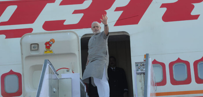 Prime Minister Narendra Modi's Foreign Visits - Story Map - Factly