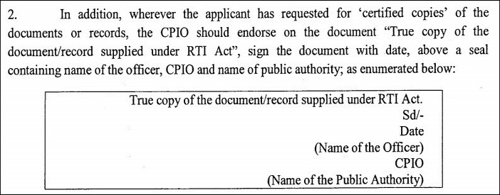 What should an Ideal RTI Reply contain?