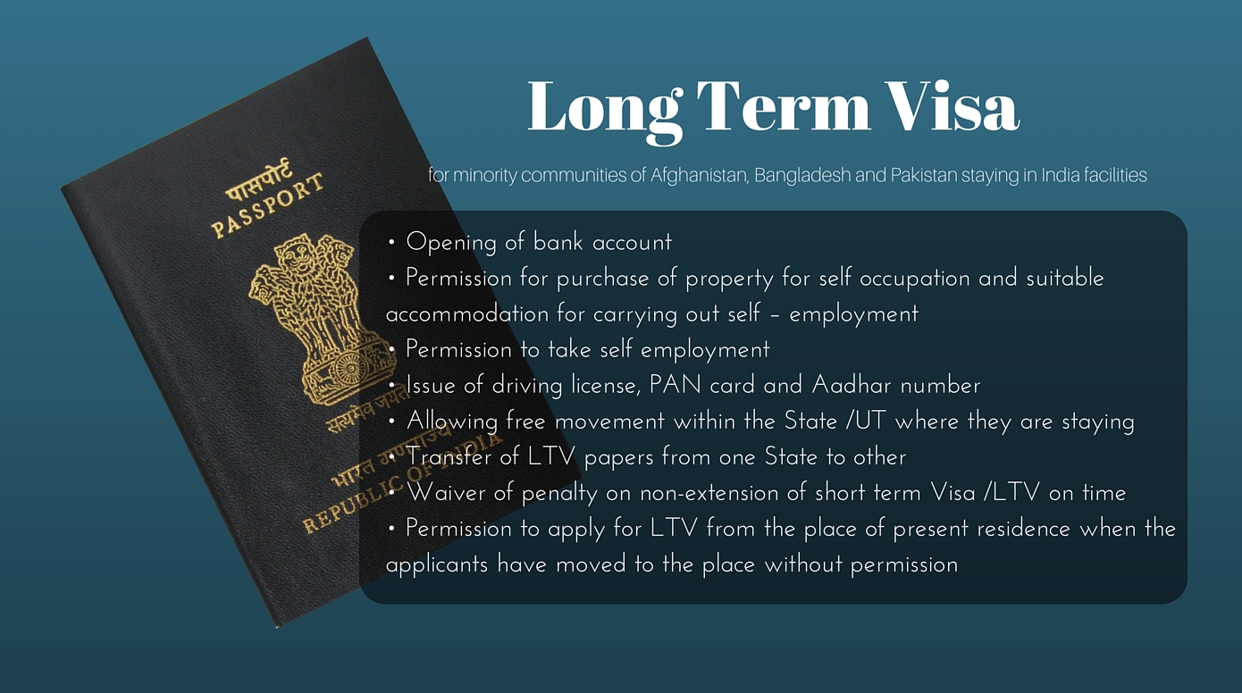 Long Term Visa facilities
