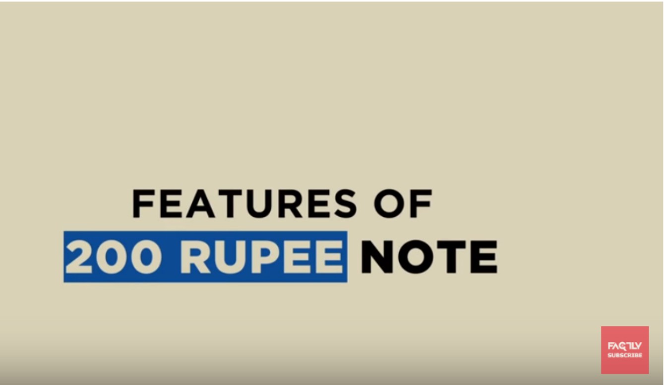 Features of 200 Rupee Note