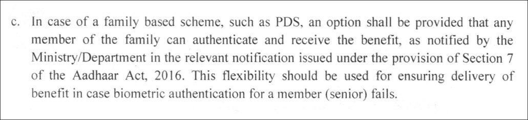 While UIDAI requests States not to deny benefits to those without ...