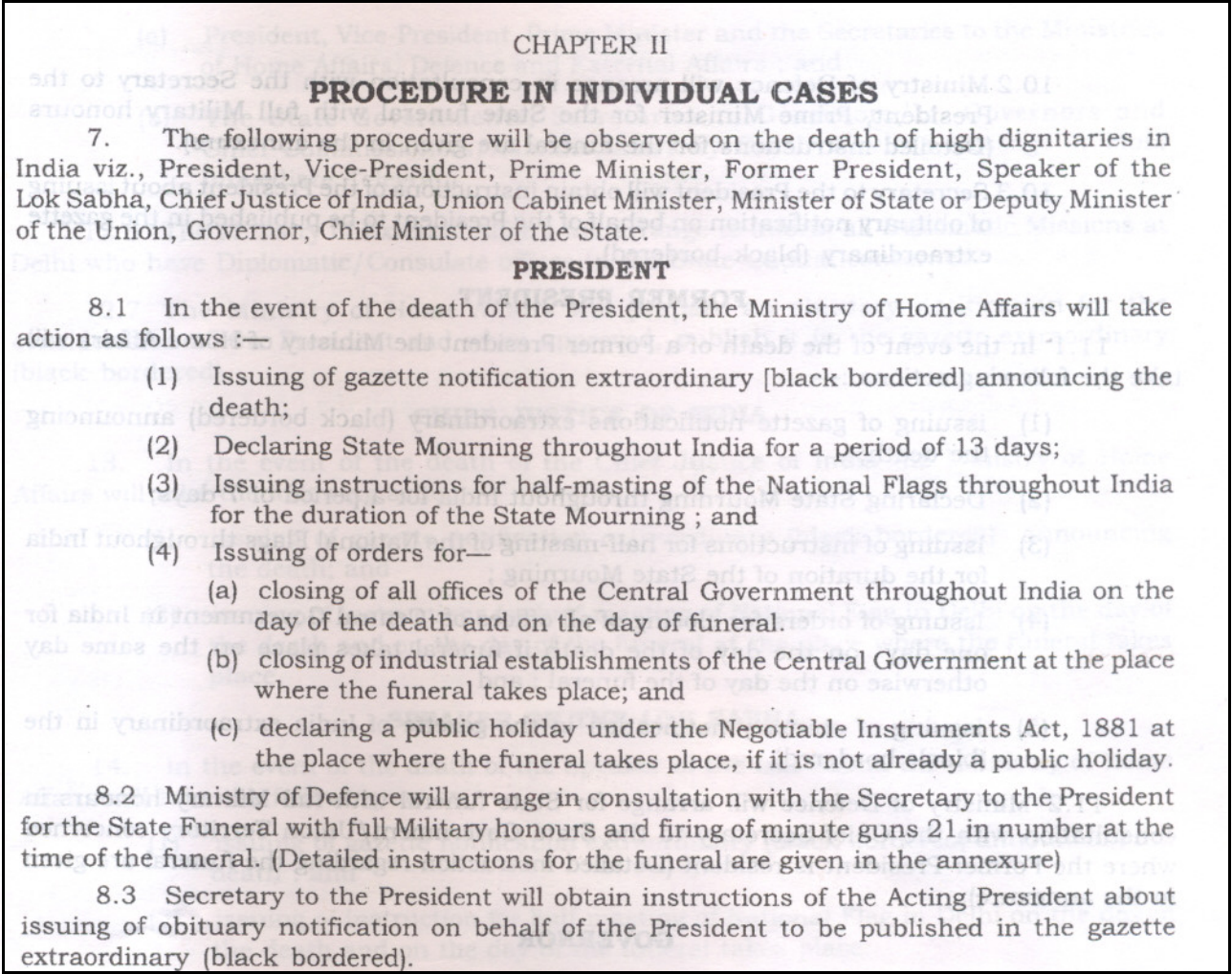 What is a 'State Funeral'? - FACTLY