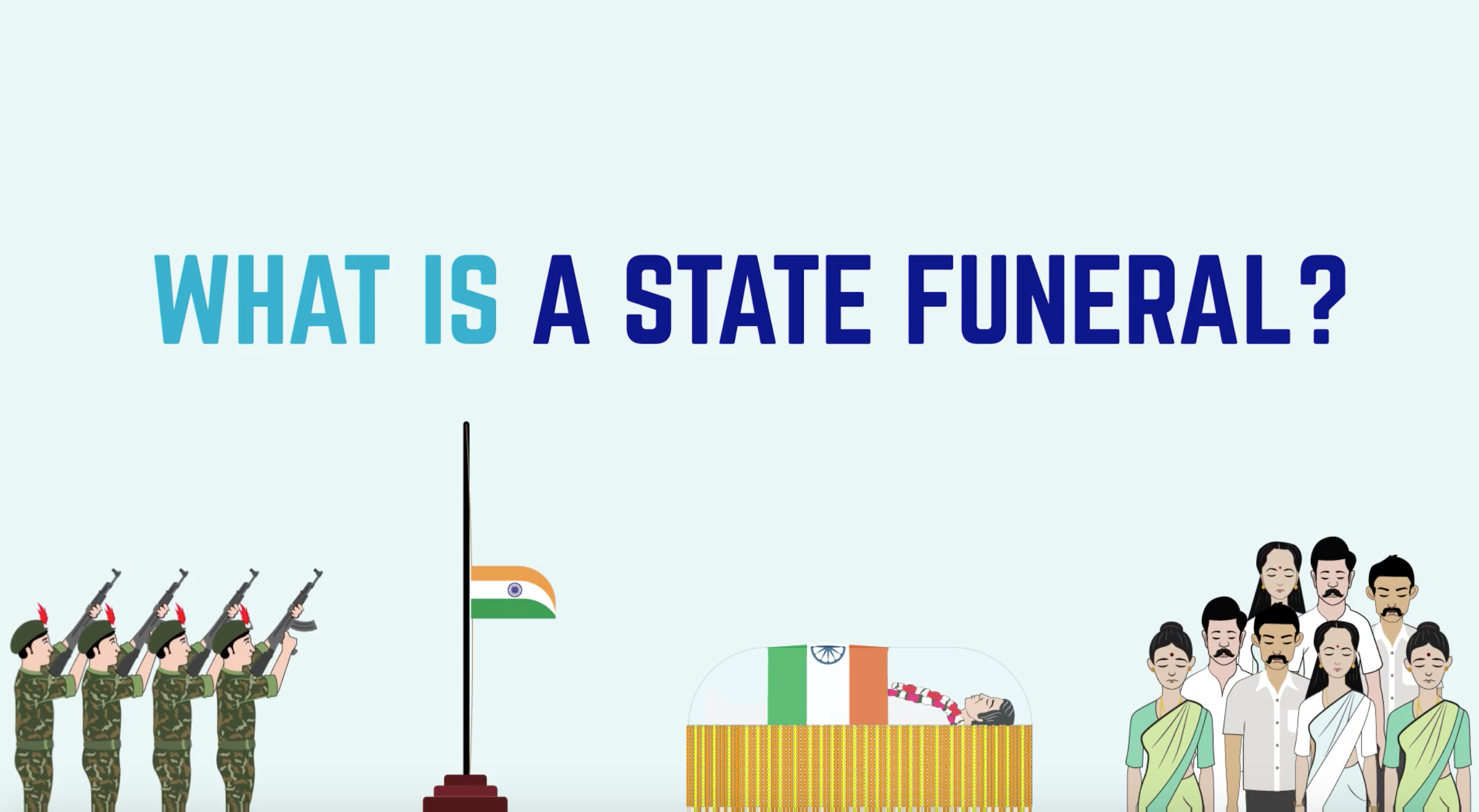 [Explainer Video] What is a 'State Funeral'? - FACTLY