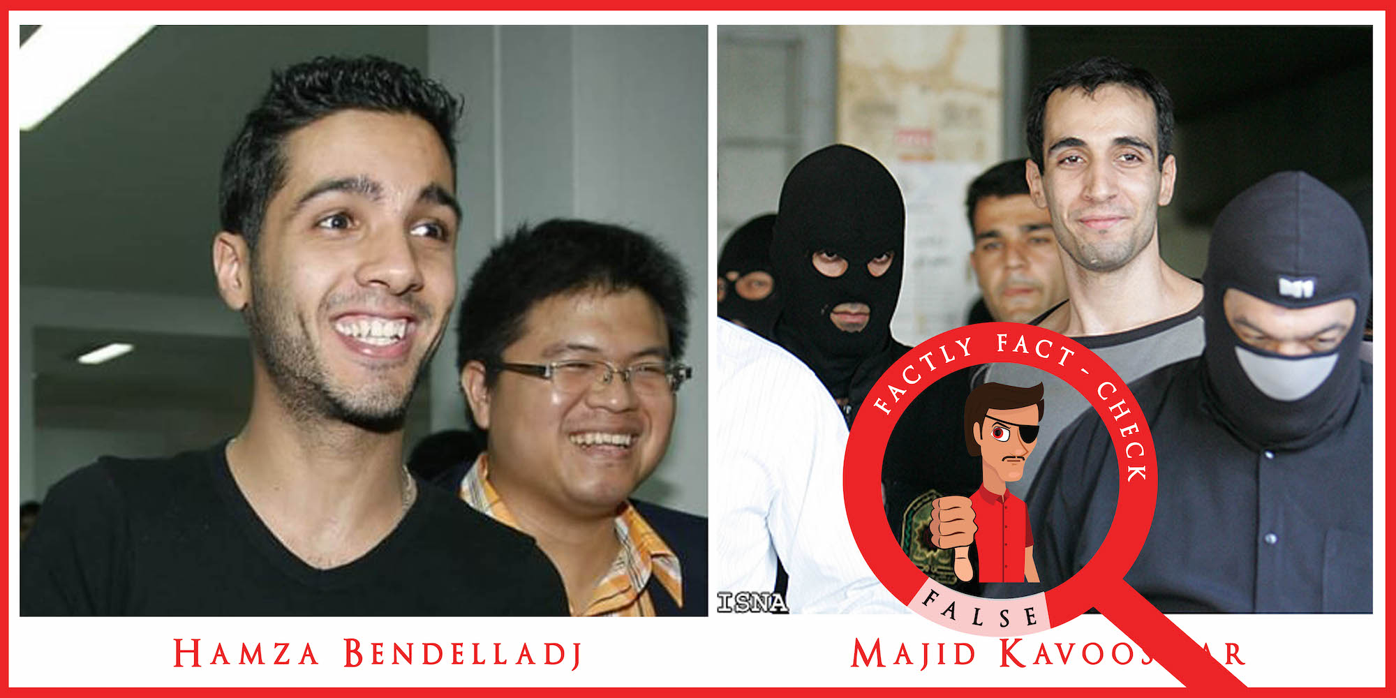 Hamza Bendelladj is still alive. The person in the photo is not him ...