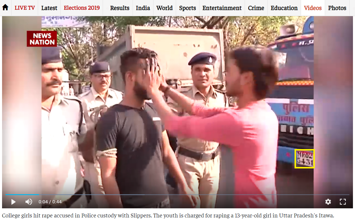 An irrelevant video is shared as that of Asifa murder case accused - FACTLY