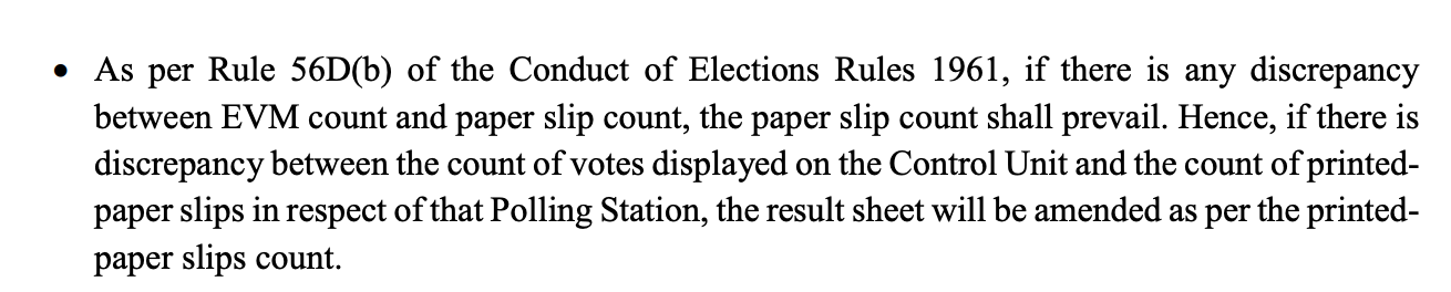 Here is how the Counting of Votes takes place - FACTLY