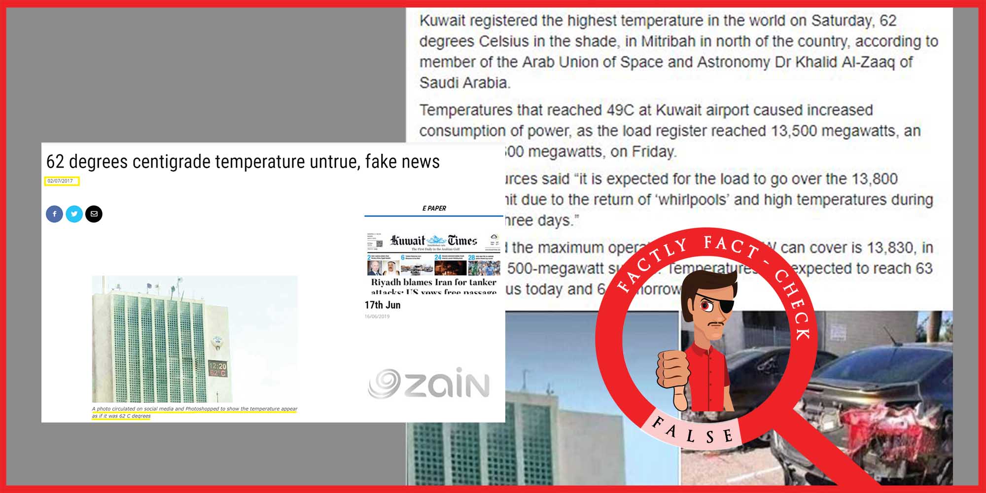 Old images are being shared with a false narrative of ‘62-degrees ...