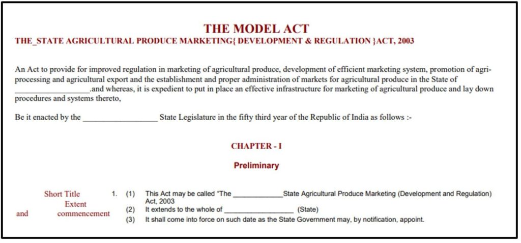 Explainer: What are APMC Laws?