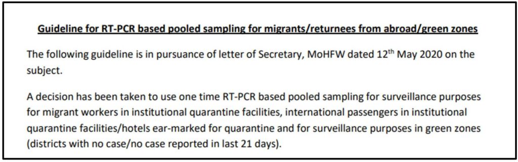 Explainer: What is ‘Pooled Testing’ and how is it being done in India?