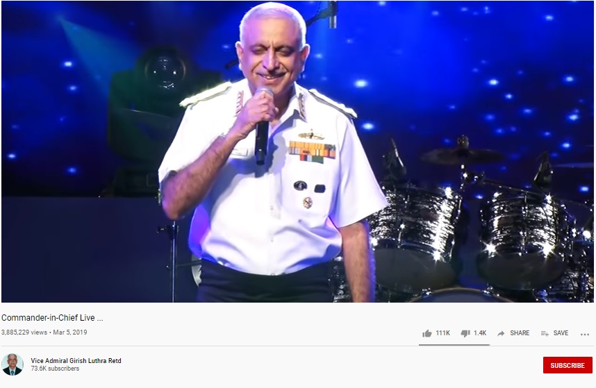 The person singing in this video is not the late Indian pilot Deepak ...