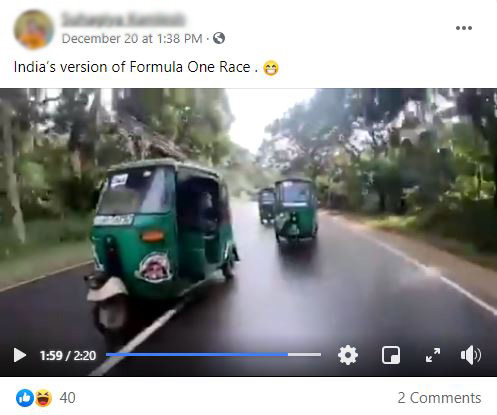 The auto-rickshaw race in this video shows ‘Red Bull Tuk It’ event in ...