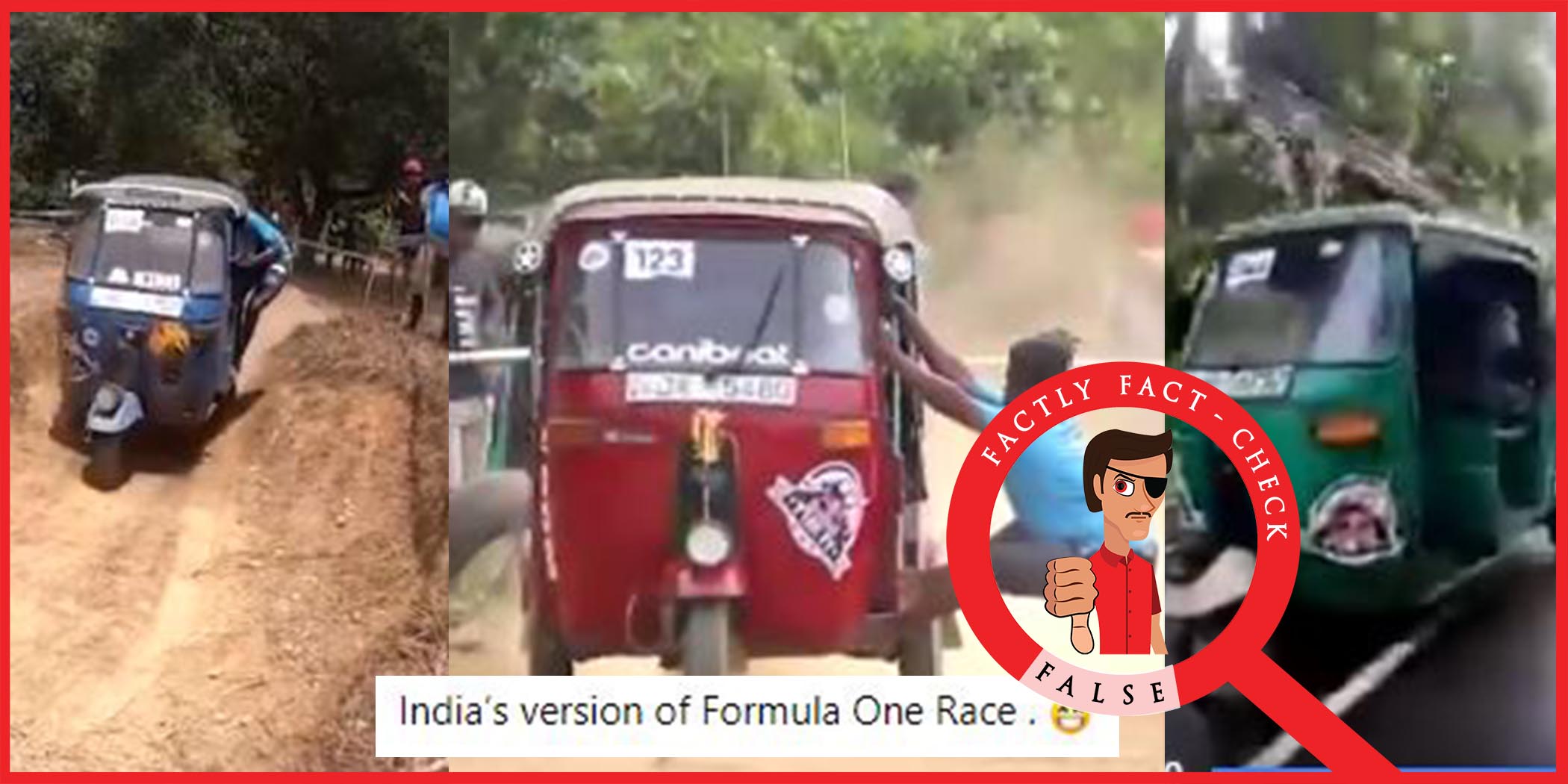 The auto-rickshaw race in this video shows ‘Red Bull Tuk It’ event in ...