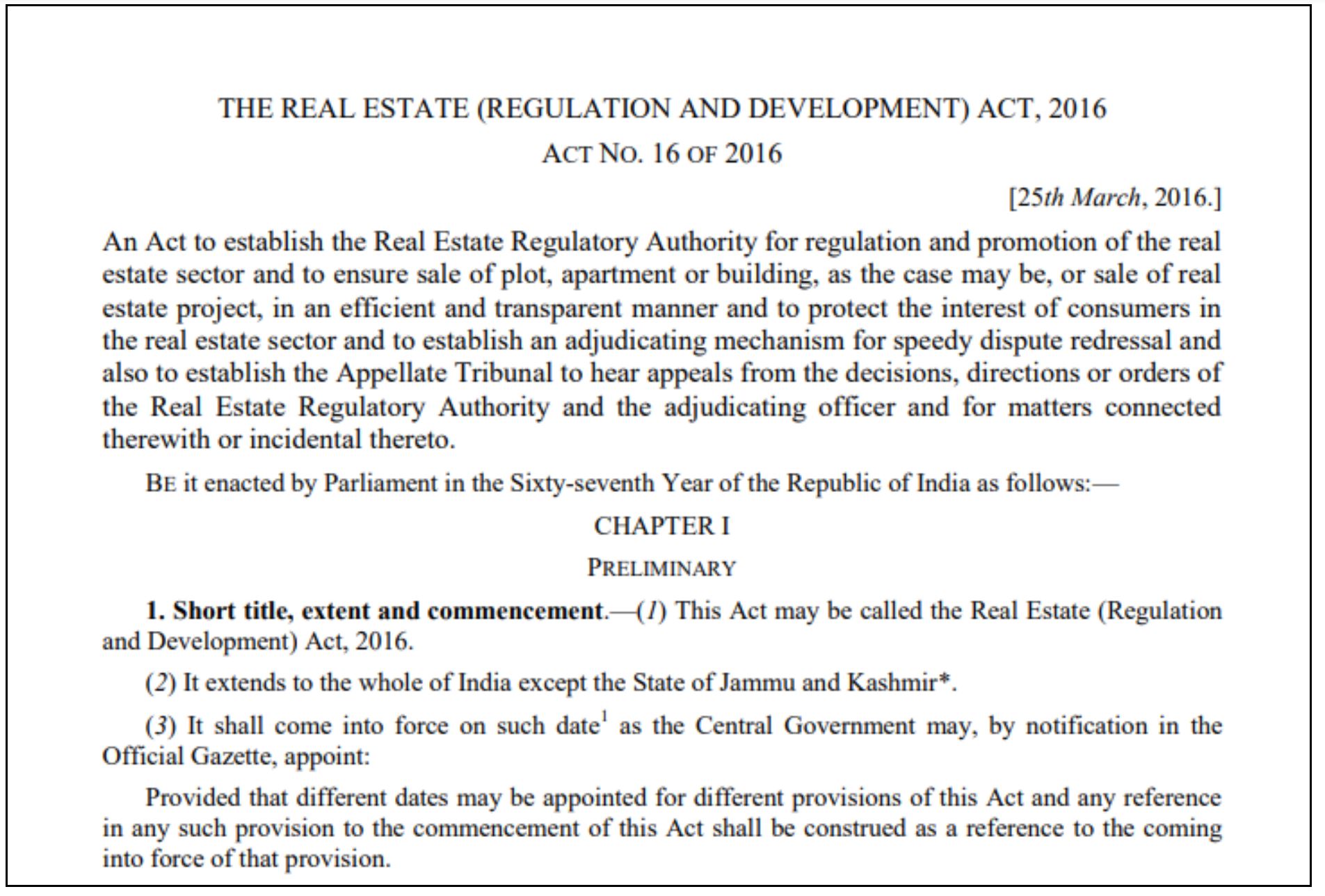 Explainer: What are the rights of the Customer under the RERA act?