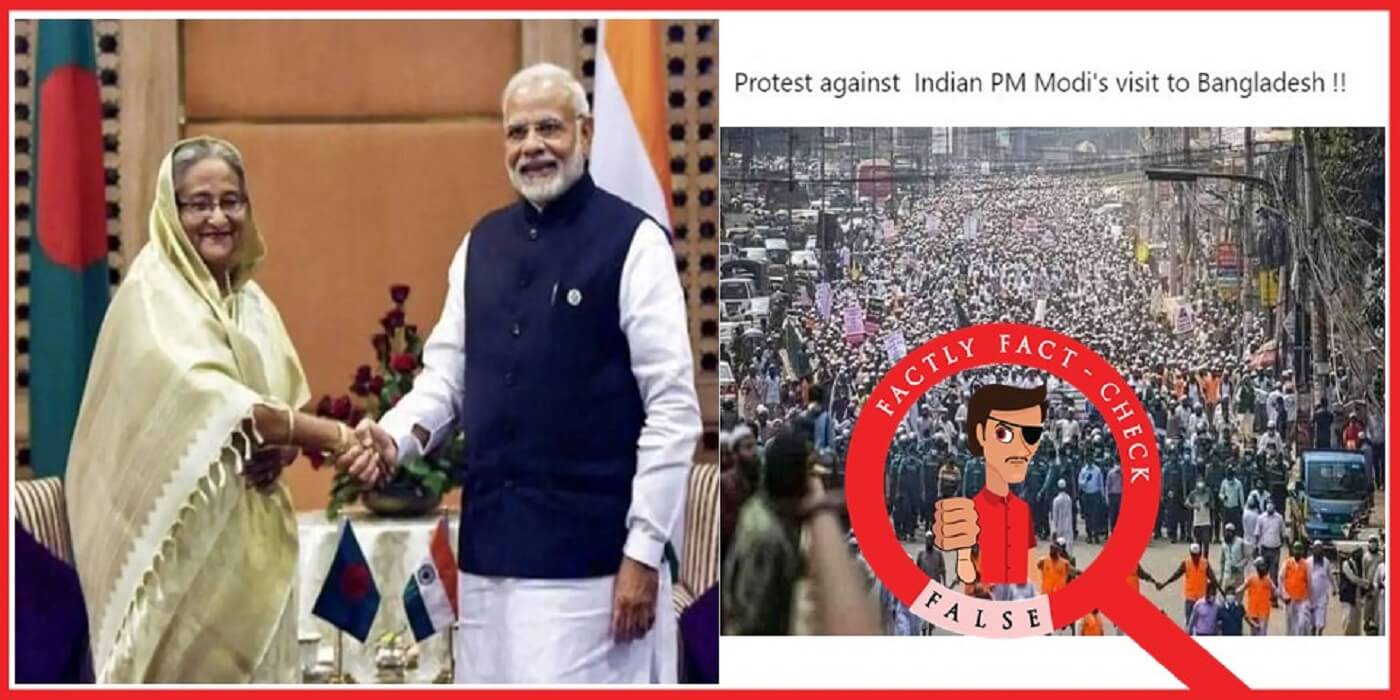 Old photo of a protest against French cartoons is falsely linked to PM ...