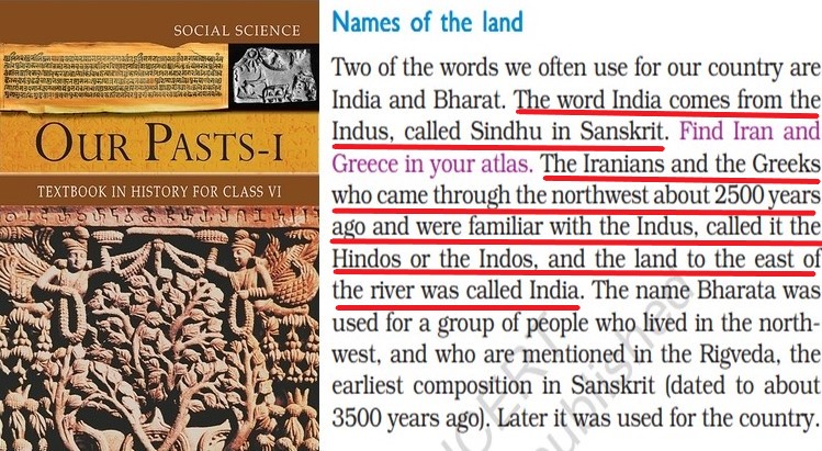 Neither did India get its name from the British, nor is it an acronym ...