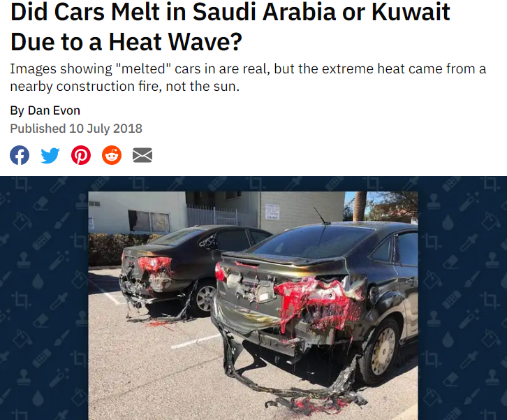 Old Photos are being shared with a false narrative of ‘Kuwait recording ...