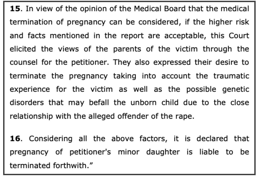 Telangana HC rules Infringement of Right to Life of rape victim ...