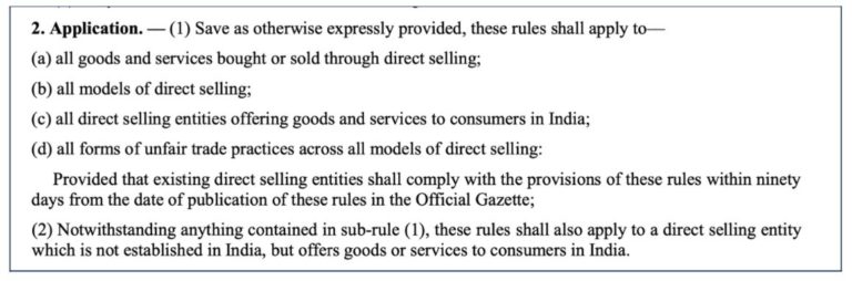 Explainer: What are the new ‘Direct Selling Rules’ about?