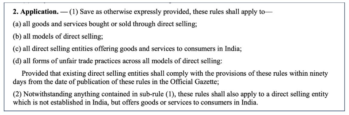 Explainer: What are the new ‘Direct Selling Rules’ about?