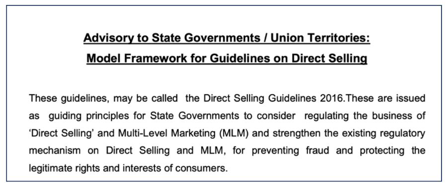 Explainer: What are the new ‘Direct Selling Rules’ about?