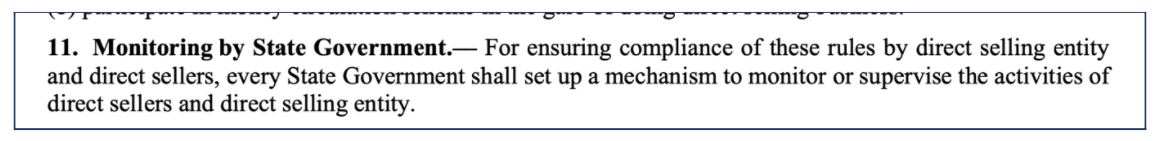 Explainer: What are the new ‘Direct Selling Rules’ about?