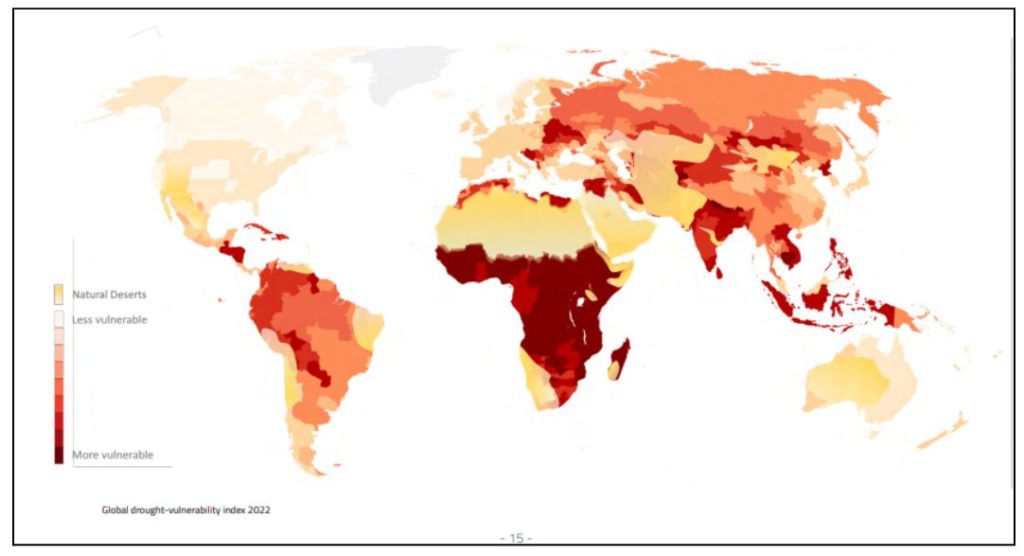A recent UNCCD report says 75% of world population will be affected by ...
