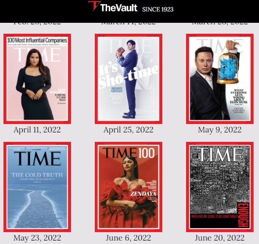 Time Magazine Cover June 2022