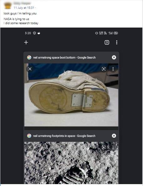 The sole of Neil Armstrong’s lunar overshoes match the boot prints left ...