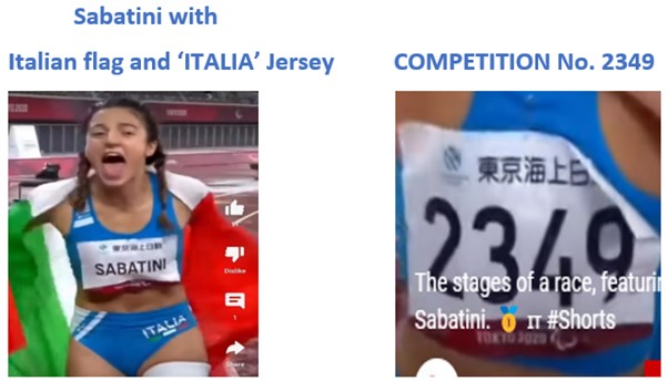 The Para-athlete seen in this video represents Italy, not India - FACTLY