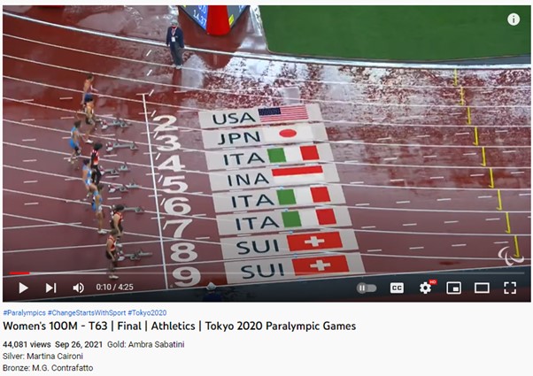 The Para-athlete seen in this video represents Italy, not India - FACTLY
