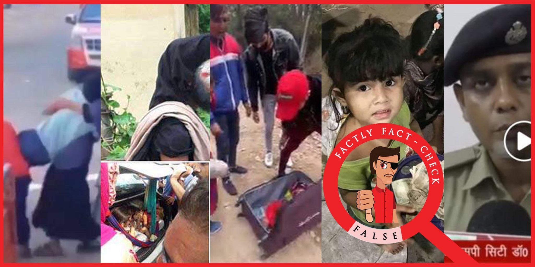 Unrelated visuals and scripted videos are being shared with false child ...