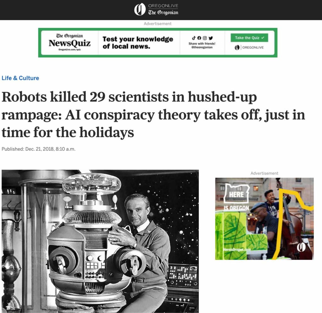 No evidence exists to prove that four AI robots killed 29 Japanese ...