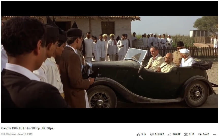 Scene of Mahatma Gandhi and Savarkar’s conversation from ‘Veer Savarkar ...