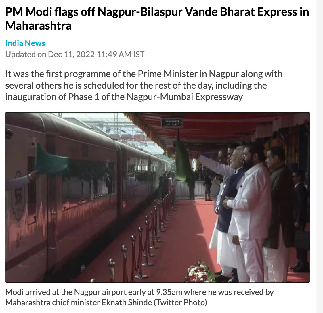 This video does not show PM Modi pushing Maharashtra CM Eknath Shinde ...