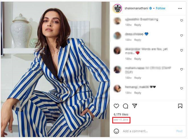 2019 photo of Deepika Padukone linked to the ongoing row over her saffron-coloured costume in ...