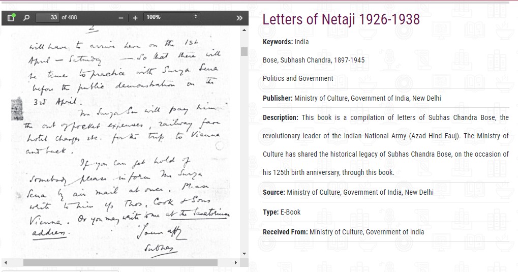 ICSకు రాజీనామా చేస్తూ సుభాష్ చంద్ర బోస్ రాసినదంటూ షేర్ చేస్తున్న ఈ ...