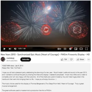 2013 video of a fireworks simulation is shared as visuals of fireworks displayed in Kerala - FACTLY
