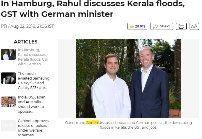The person standing beside Rahul Gandhi in this photo is not Nathan ...