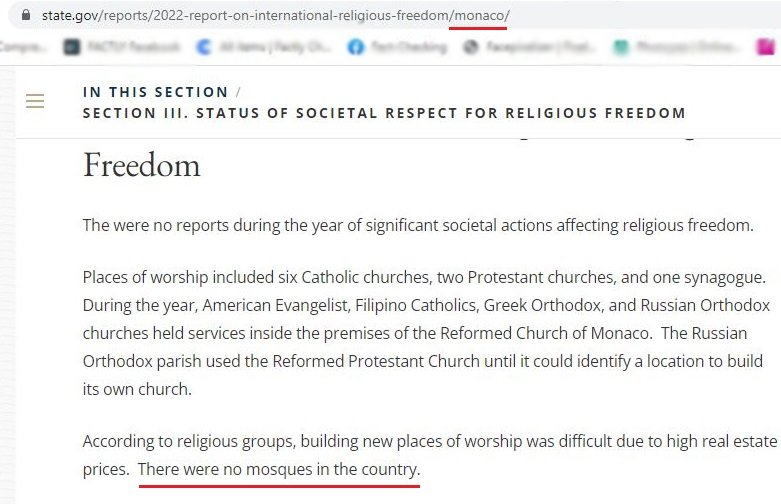 Monaco and Slovakia are a few other nations that have no Mosques in ...