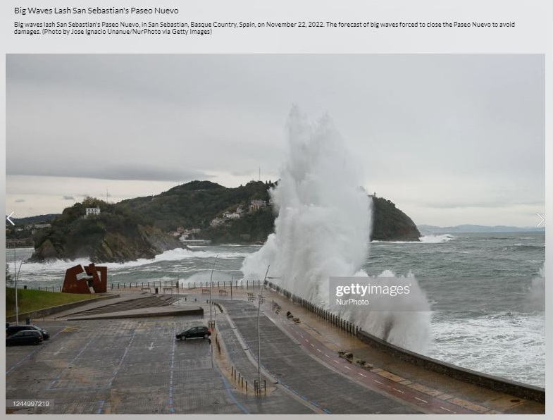 Old video from Spain shared as the visuals of high tides caused by ...