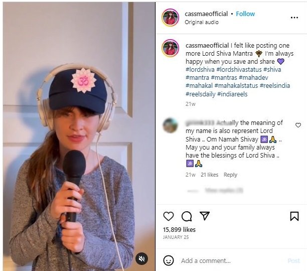 Video clips of German Singer Cass Mae shared as visuals of girls from ...