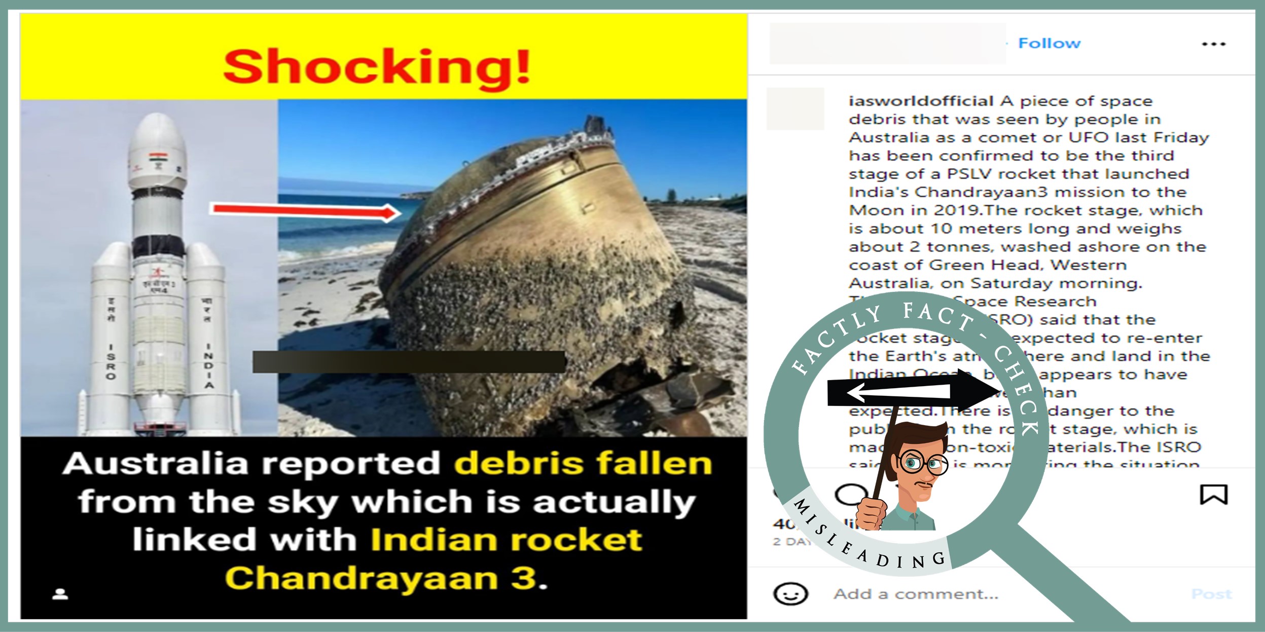 Origin of the rocket debris found on an Australian beach remains ...