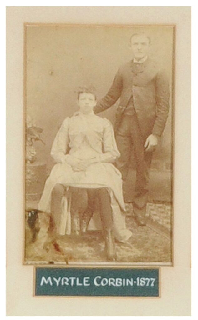 These are not the actual photos of Josephine Myrtle Corbin, a woman ...