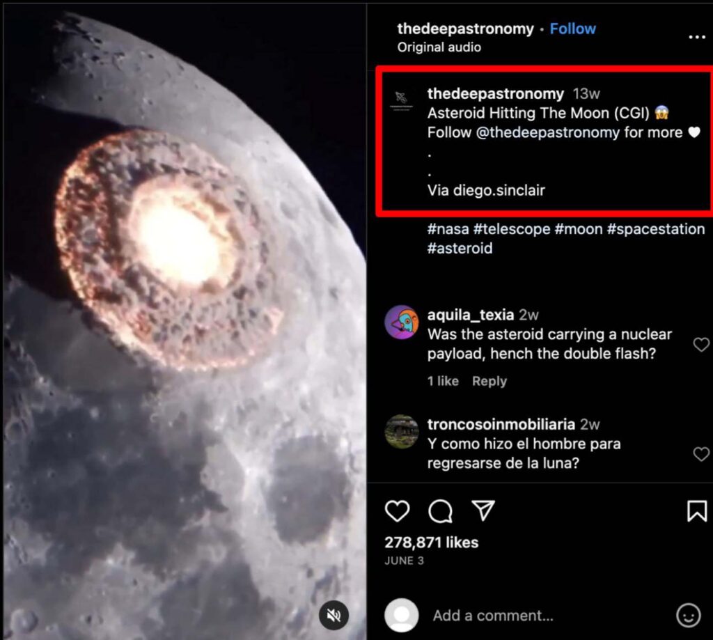 A Computer-generated video is being falsely shared as real footage of ...