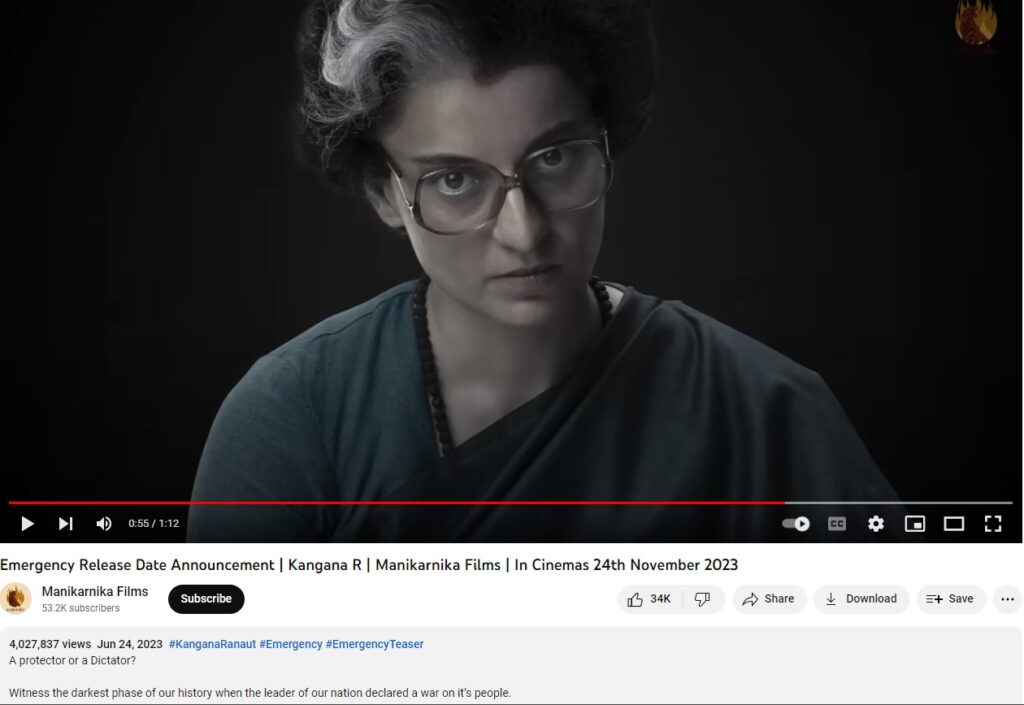 Video clip from the movie 'PM Narendra Modi' is shared as the trailer ...