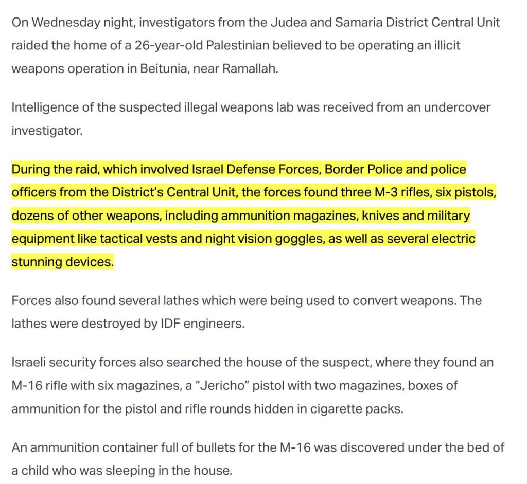 An old video is being falsely shared as the visuals of weaponry uncovered in Al-Shifa hospital ...