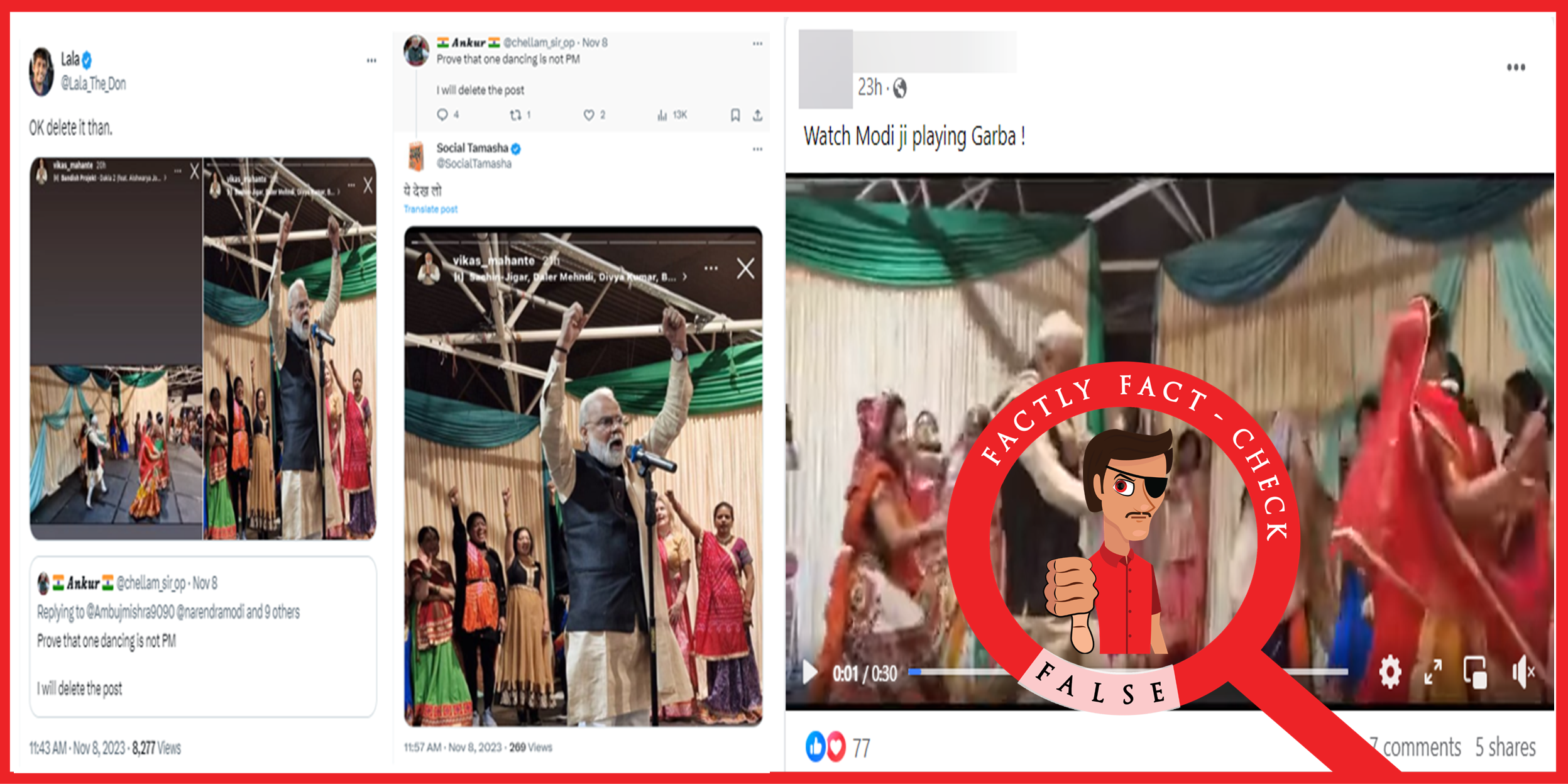 The man playing Garba in the video is Vikas Mahante, PM Modi's ...