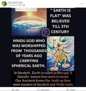 No Conclusive evidence Varaha lifted a spherical-shaped Earth - FACTLY