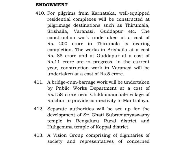 The Karnataka government did not allocate funds to minorities from ...