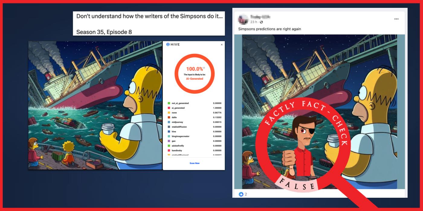 No evidence to suggest ‘The Simpsons’ predicted the Baltimore bridge ...